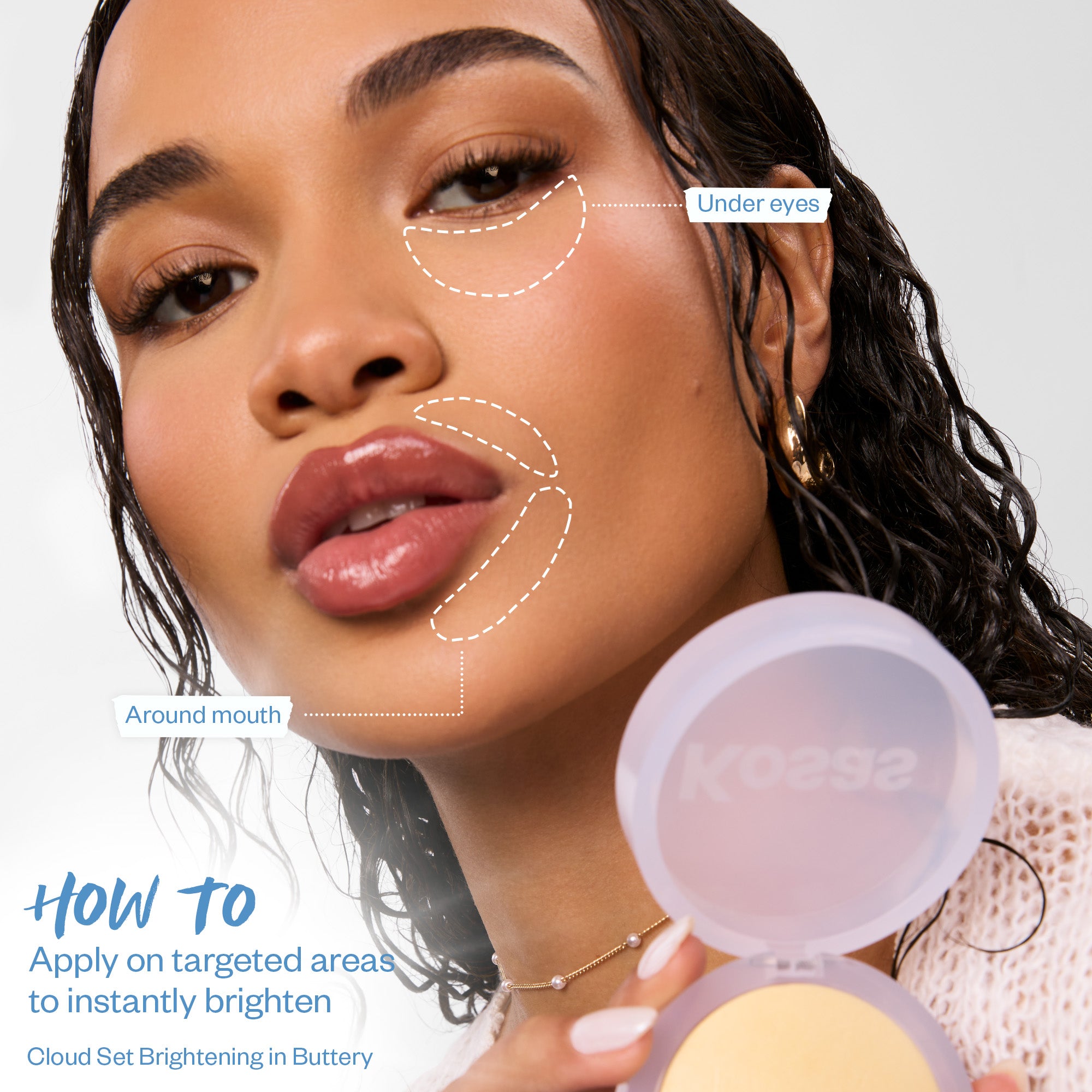 Cloud Set Brightening Powder Kosas Cosmetics
